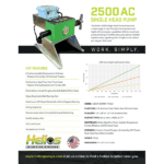 Helios Injection Systems - Cordell, OK - Data Sheets